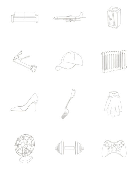 Drawing - Michael Craig-Martin - Enitharmon Editions